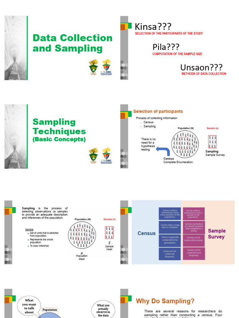3_sampling | PDF | Sampling (Statistics) | Survey Methodology