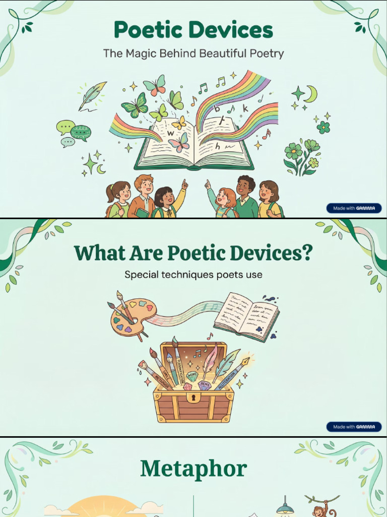 Poetic Devices | PDF