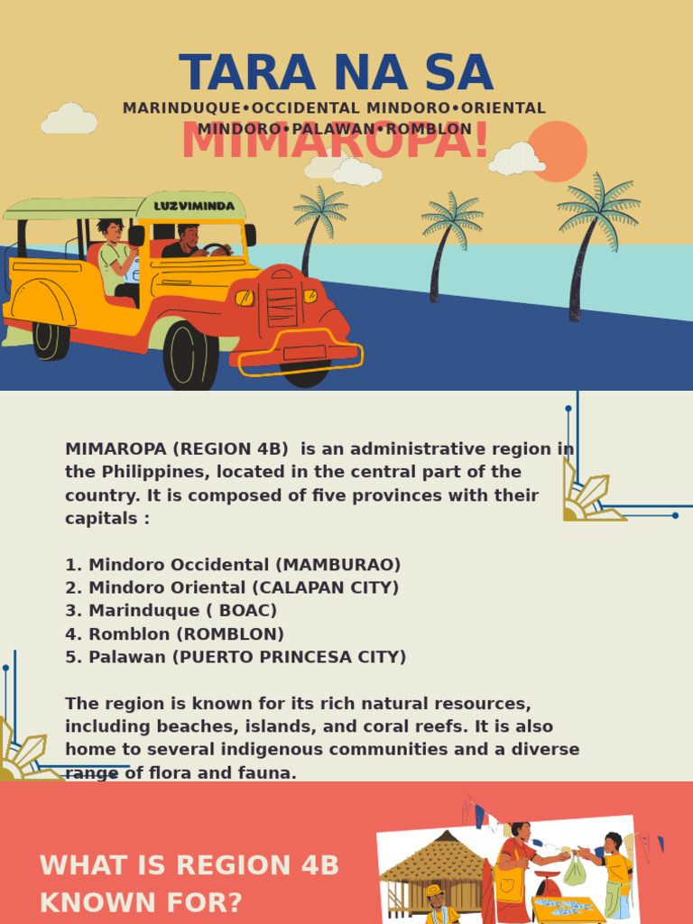 Explore MIMAROPA: Philippines' Hidden Gem | PDF