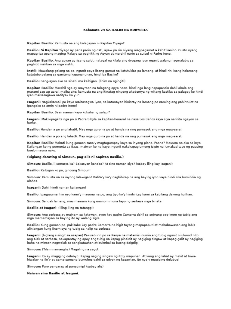 Role Play Rizal | PDF