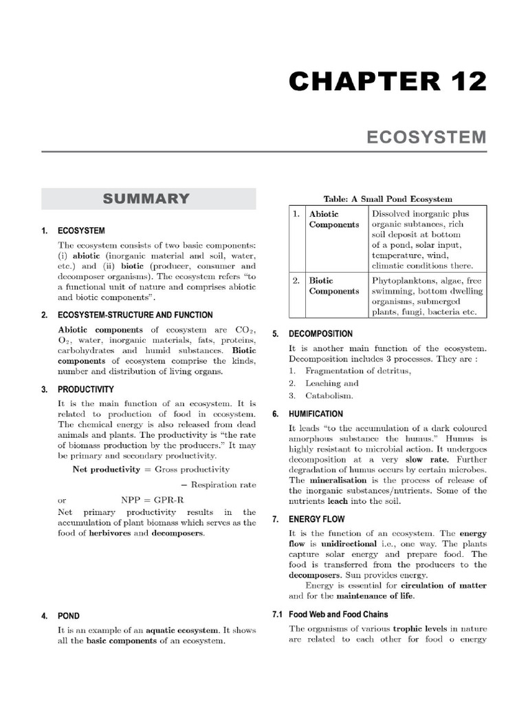 ecosystem | PDF
