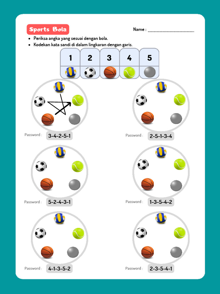 Coding Colors Worksheet Numbers Password Attention Increasing Algorithm ...