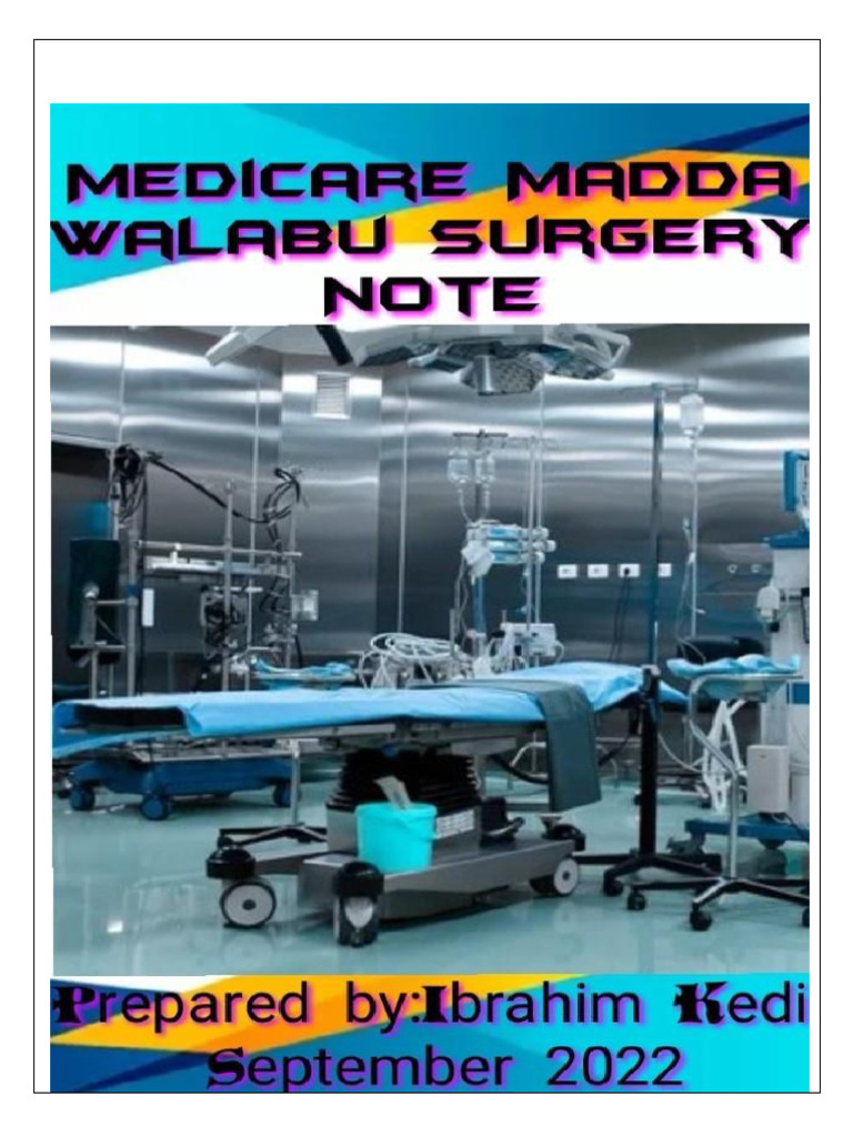 Comprehensive Surgical Care Guide | PDF | Wound Healing | Healing