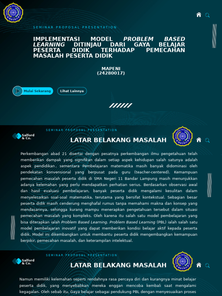 PPT SEMPRO MAPENI | PDF