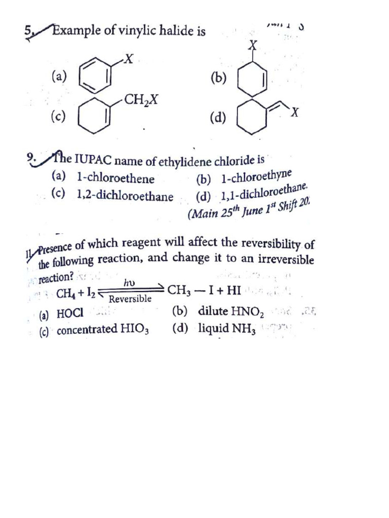 Haloalkane and Haloarene. | PDF