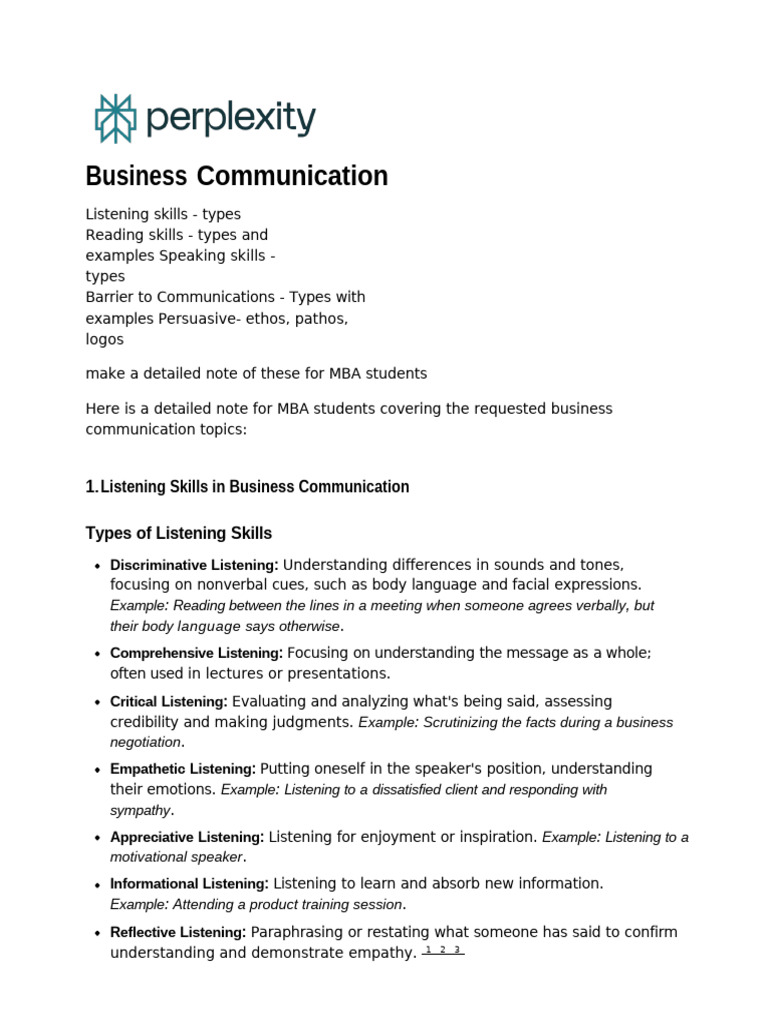 Essential Business Communication Skills | PDF | Communication | Credibility