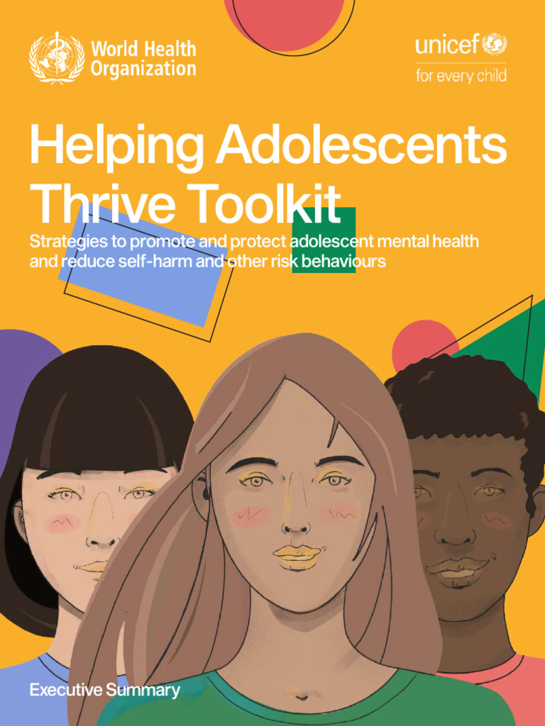 Adolescent Mental Health Thrive Toolkit | PDF