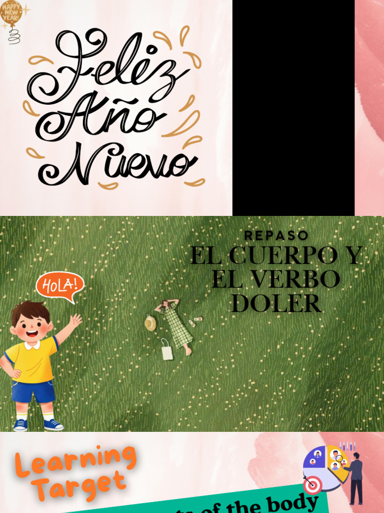 Cuerpo y verbo doler: vocabulario esencial | PDF