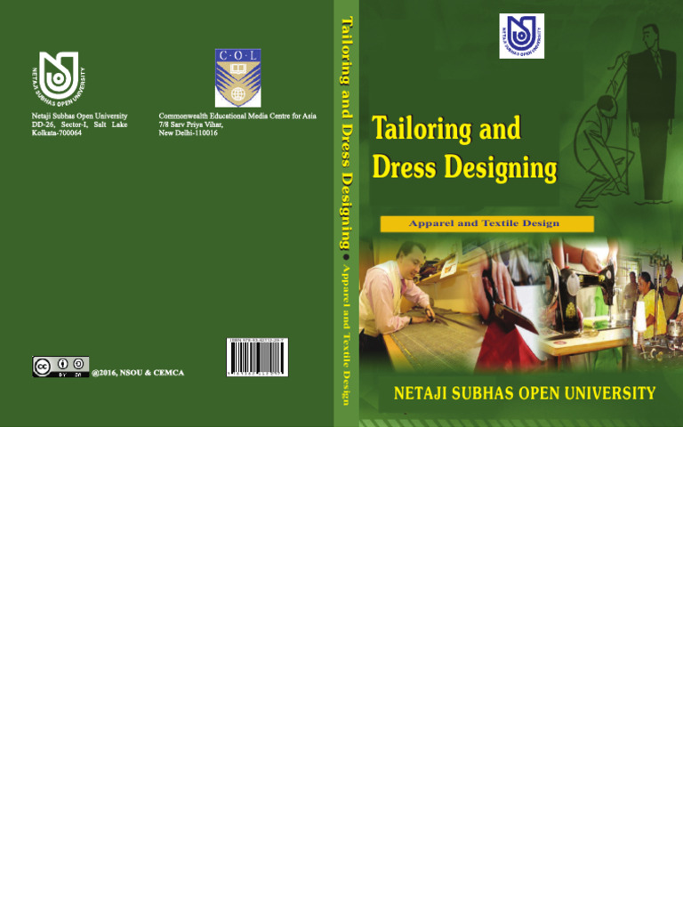 Dress Designing and Tailoring Course Guide | PDF | Yarn | Textiles