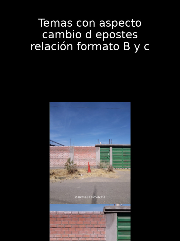 Temas con aspecto cambio d epostes relación formato | PDF