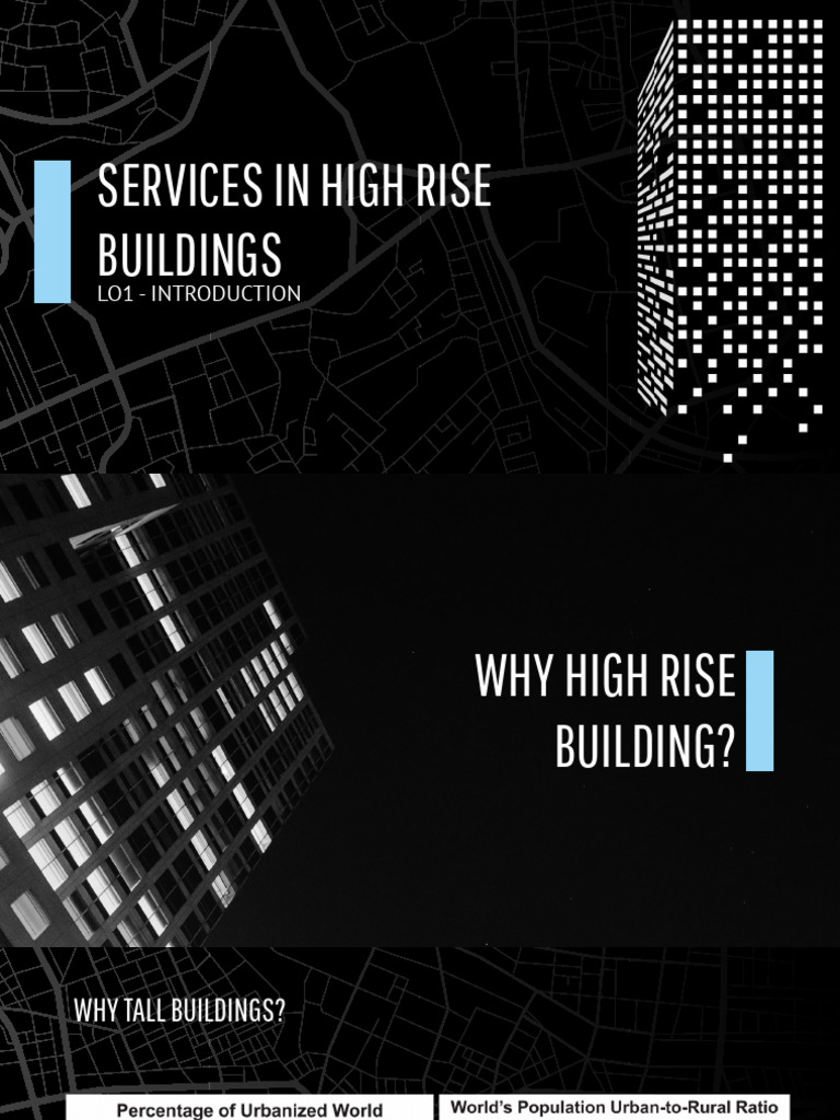 High Rise Building Services Overview | PDF | Building | Duct (Flow)