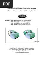 Lofrans Progress 1 Windlass Manual | PDF | Anchor | Clutch