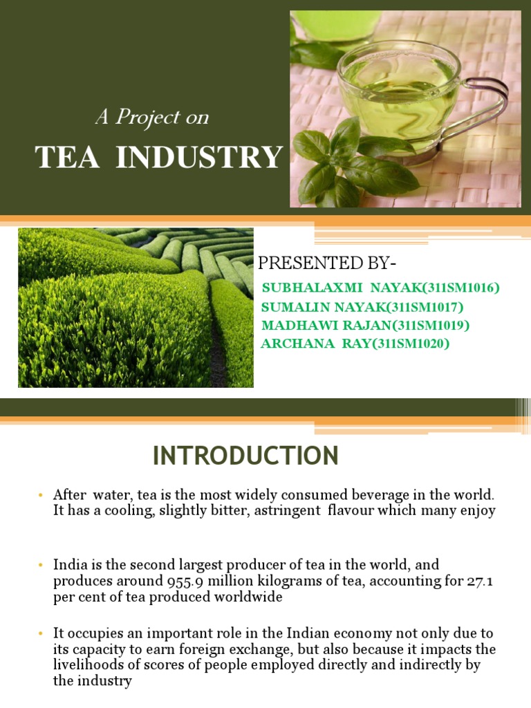 Tea Industry | PDF | Tea | Hot Drinks