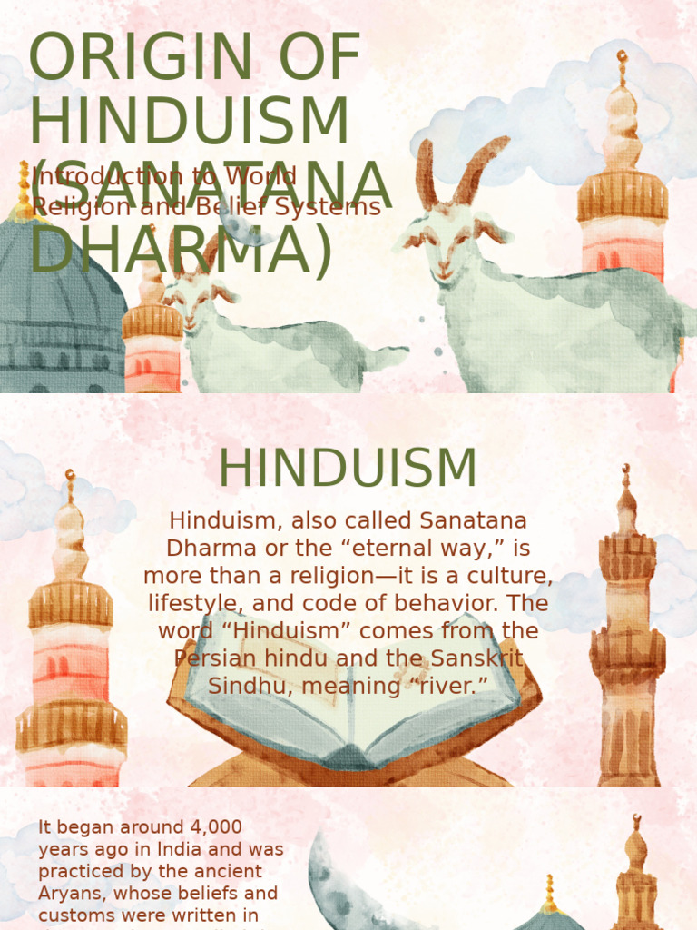 Origins and Beliefs of Hinduism | PDF | Vedas | Moksha