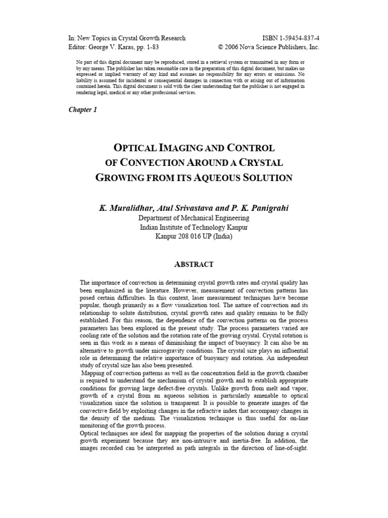 Article 3 | PDF | Interferometry | Convection
