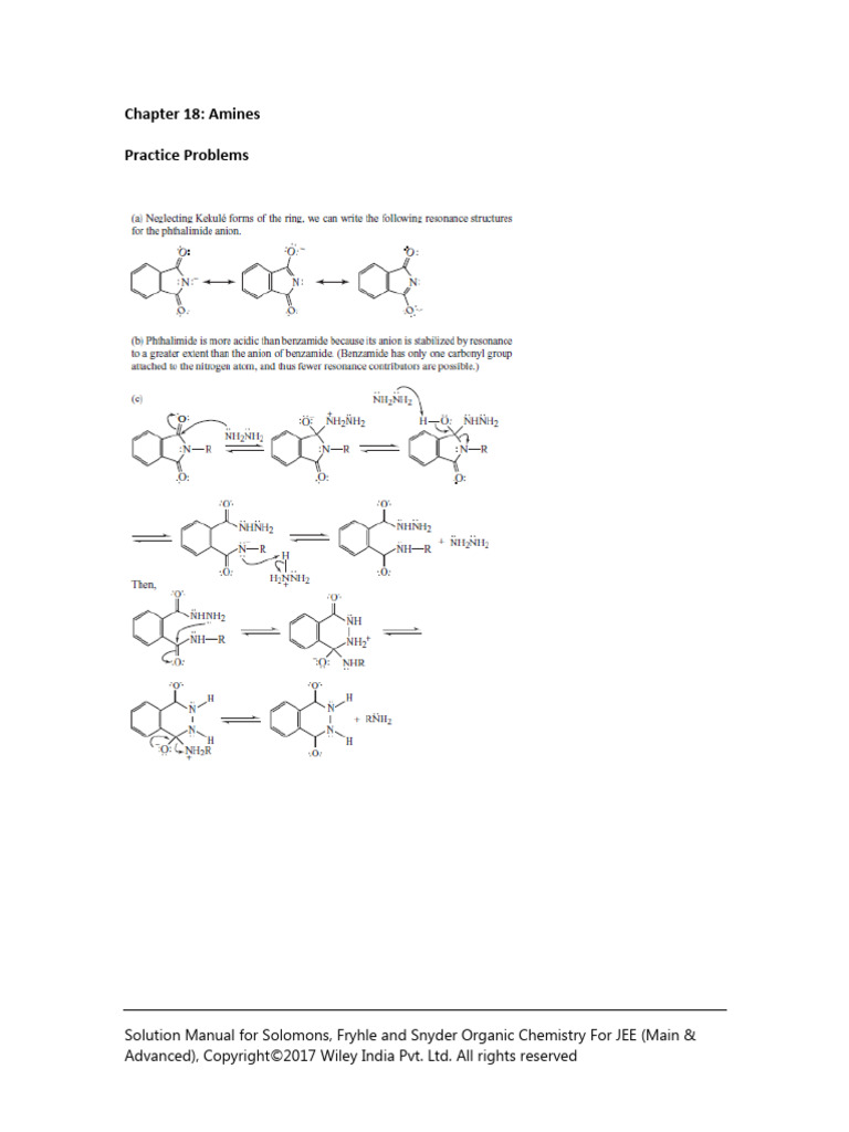 Productattachments Files CH 18 Amines 1 | PDF | Amine | Chemical Reactions