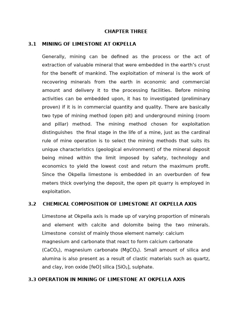 Impact of Solid Mineral Exploration in The Environment | PDF | Plant ...