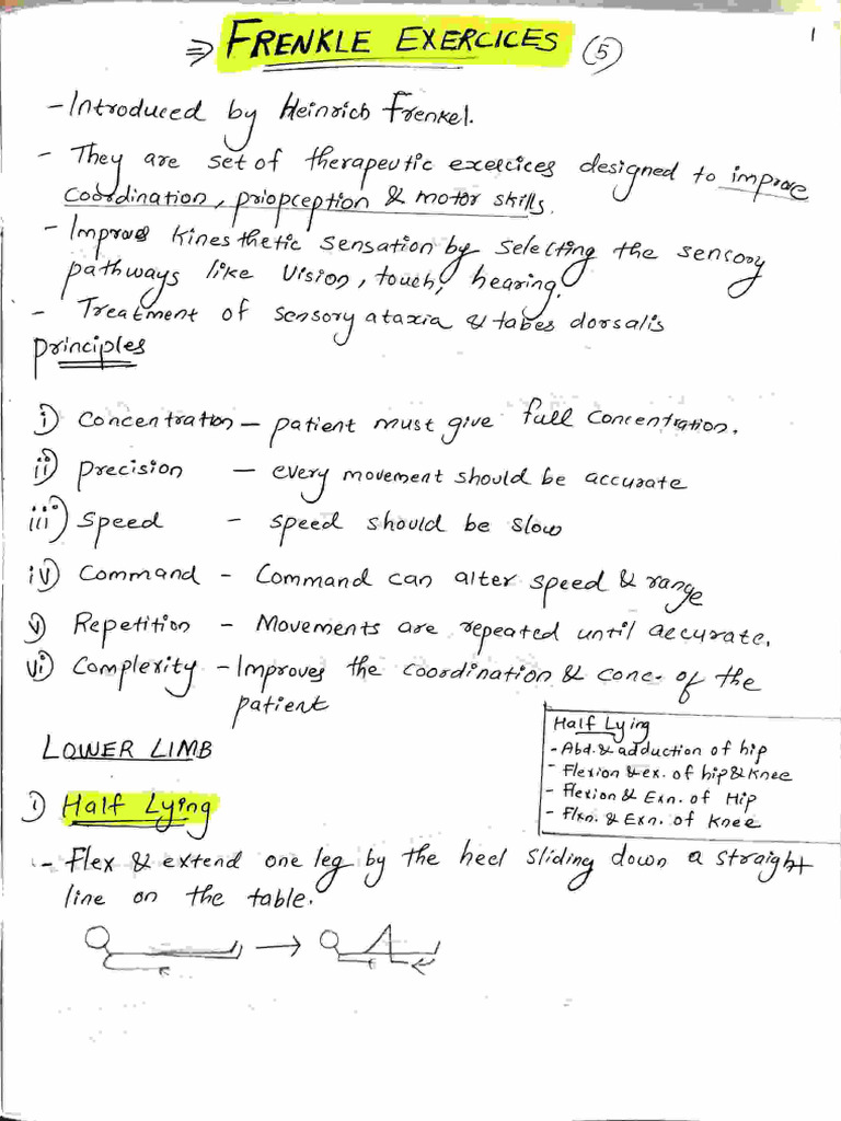 Exercise Notes Edited100 Edited | PDF