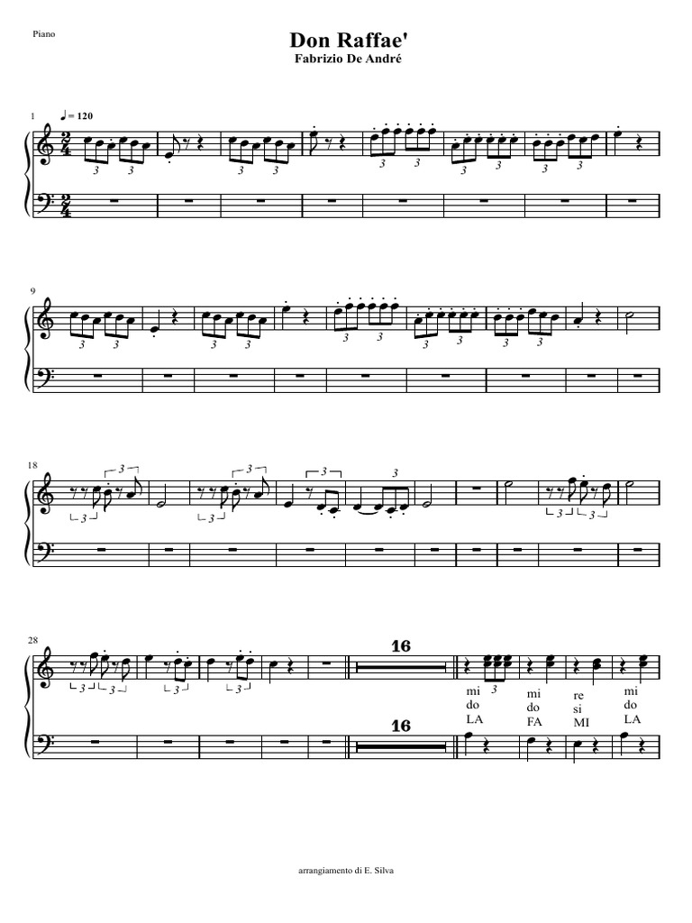Don_Raffae -Piano | PDF
