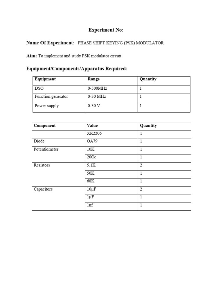 3. PSK | PDF | Phase (Waves) | Electronics