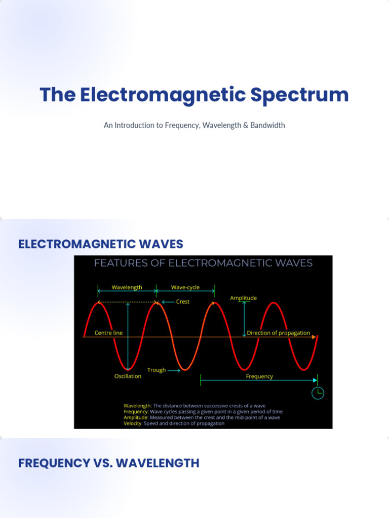 Electromagnetic Spectrum | PDF | Frequency | Electromagnetic Radiation
