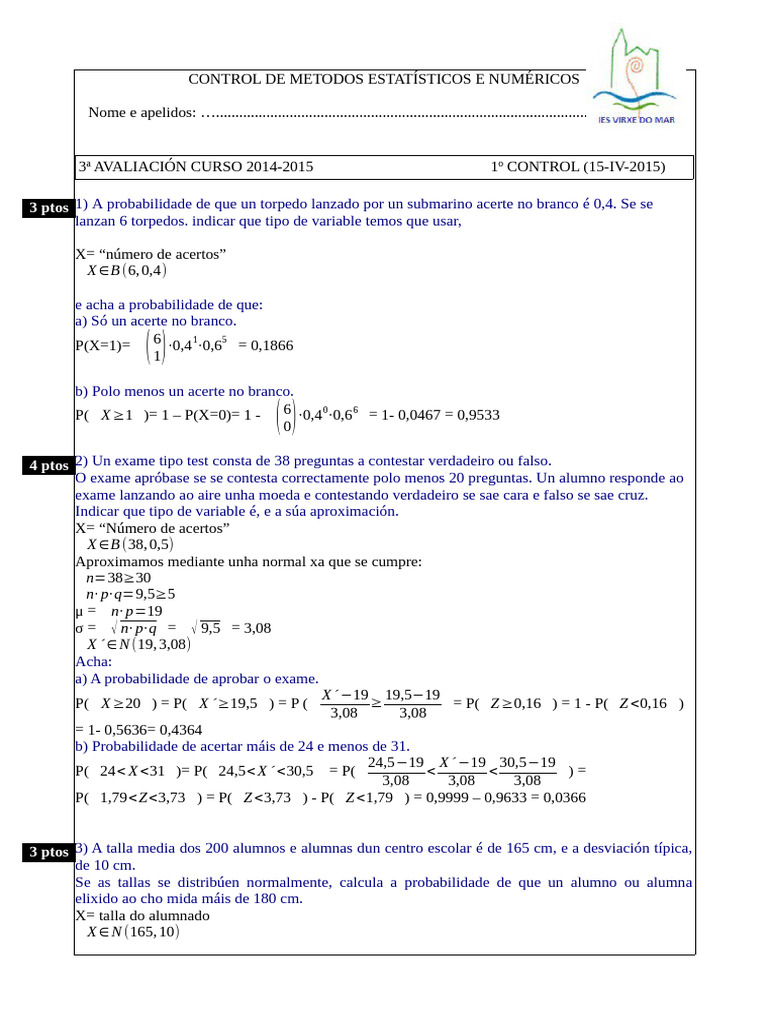 Solucions_control_3a_ava_2014_15 | PDF