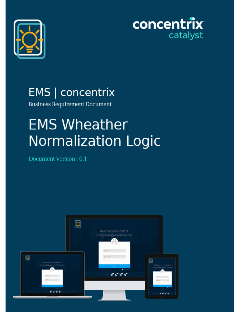 EMS - Wheather Normlization Concentrix | PDF | Applied And ...