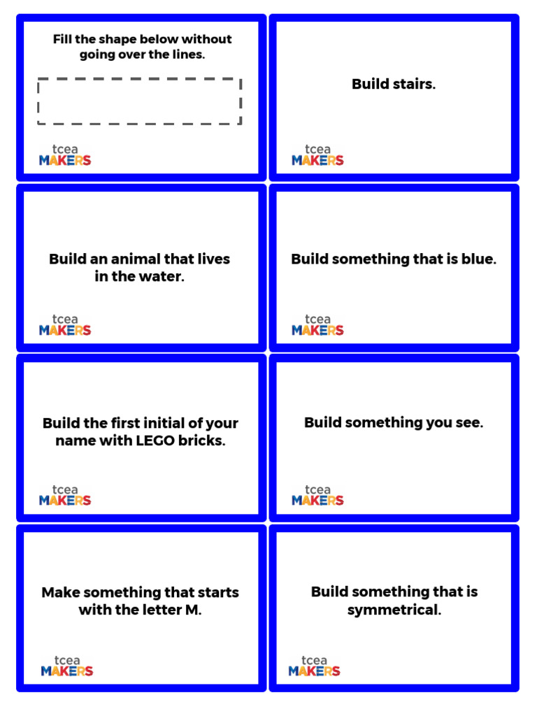 Creative LEGO Building Challenges | PDF