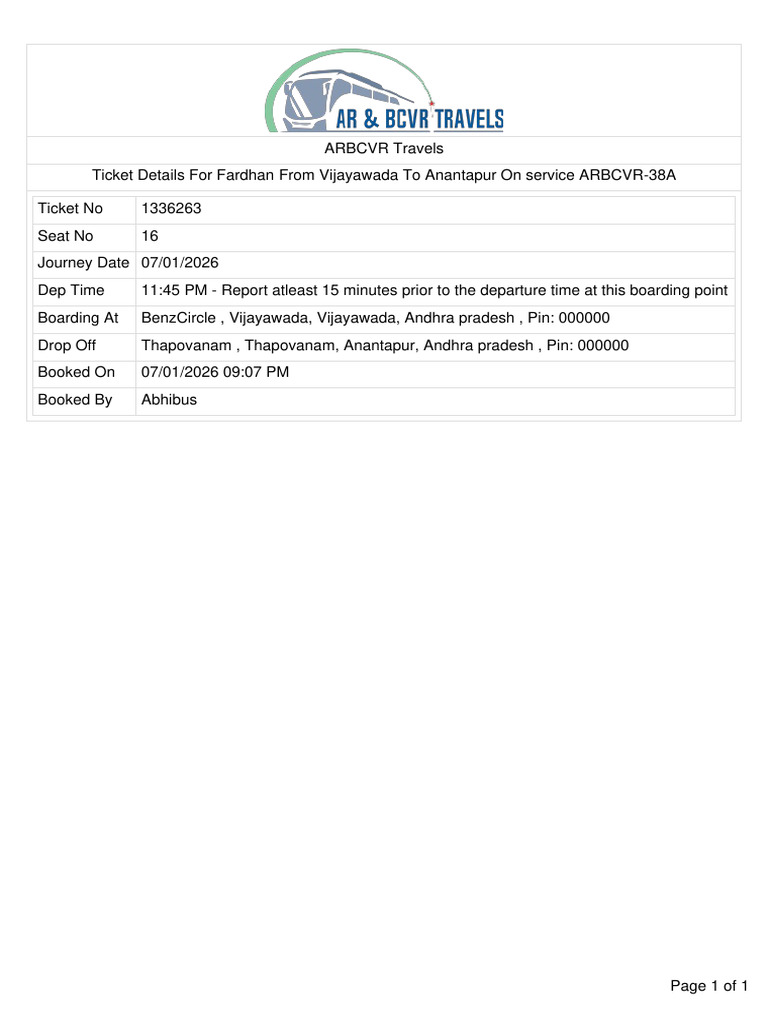 Ticket | PDF
