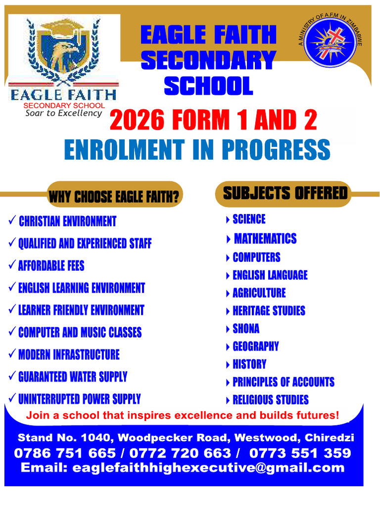 Eagle Faith Flyer | PDF