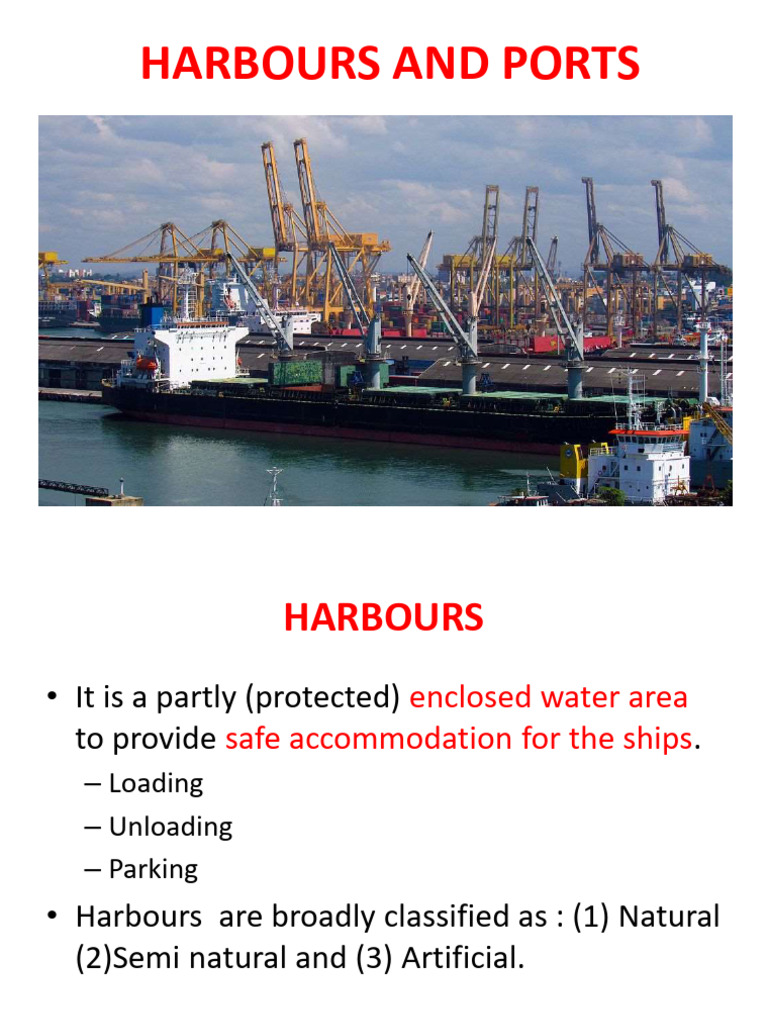 Harbours and Ports | PDF | Harbor | Ships
