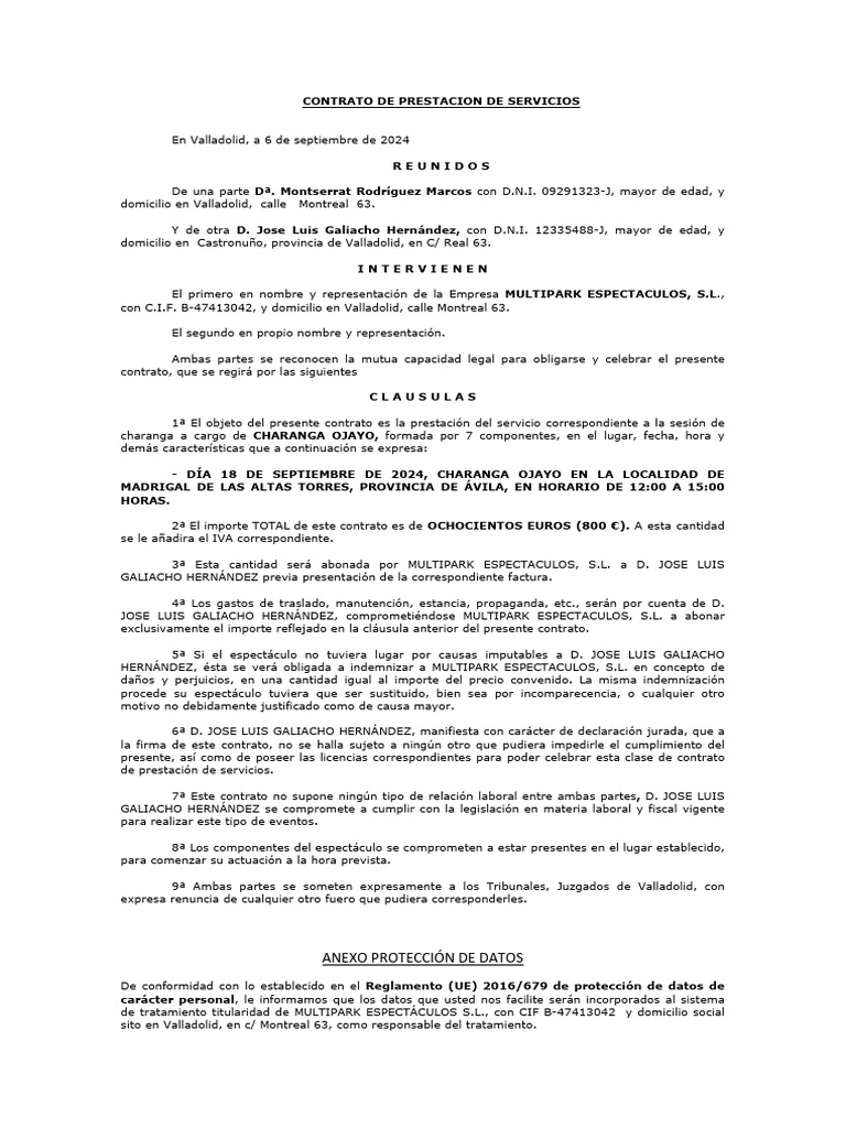 Charanga Ojayo Signed | PDF | Daños y perjuicios