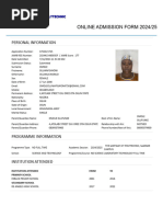 Oshigambo High School 2026 Application Form | PDF
