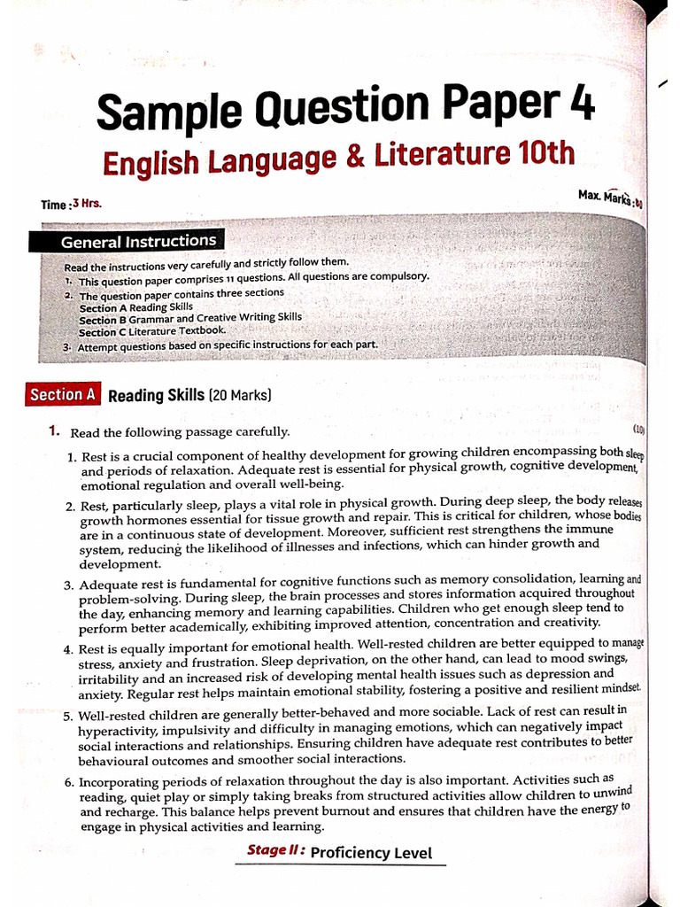 Sample Paper 4,5,12 | PDF