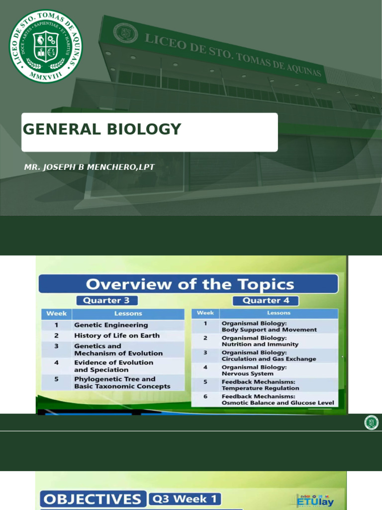 Genbio Lesson1 | PDF