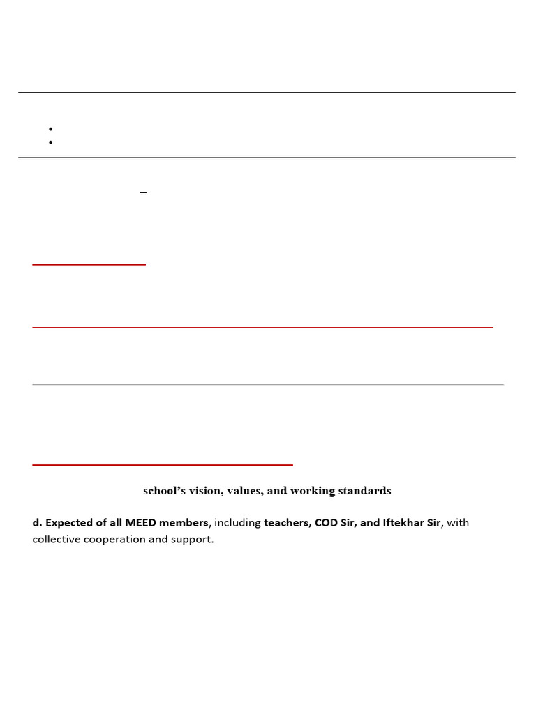 MEED ASCENT Meeting Agenda & Guidelines | PDF