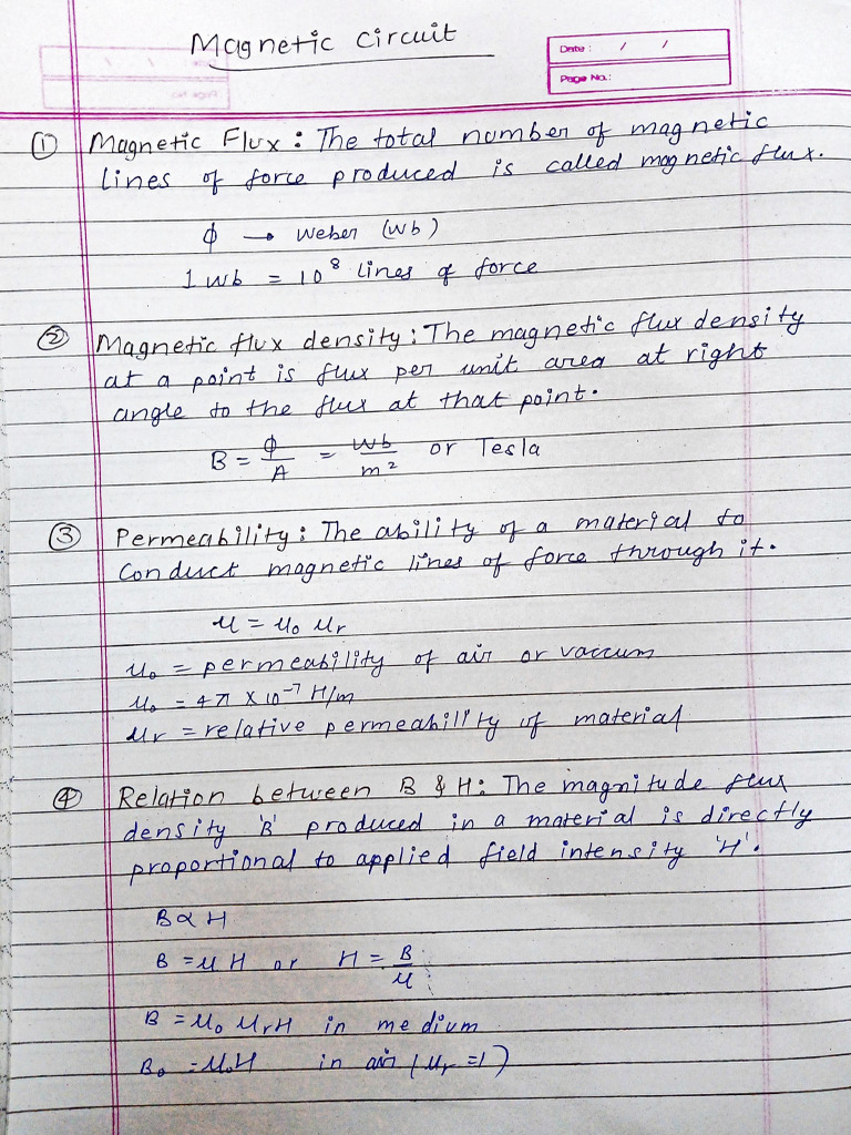 Magnetic Circuit | PDF
