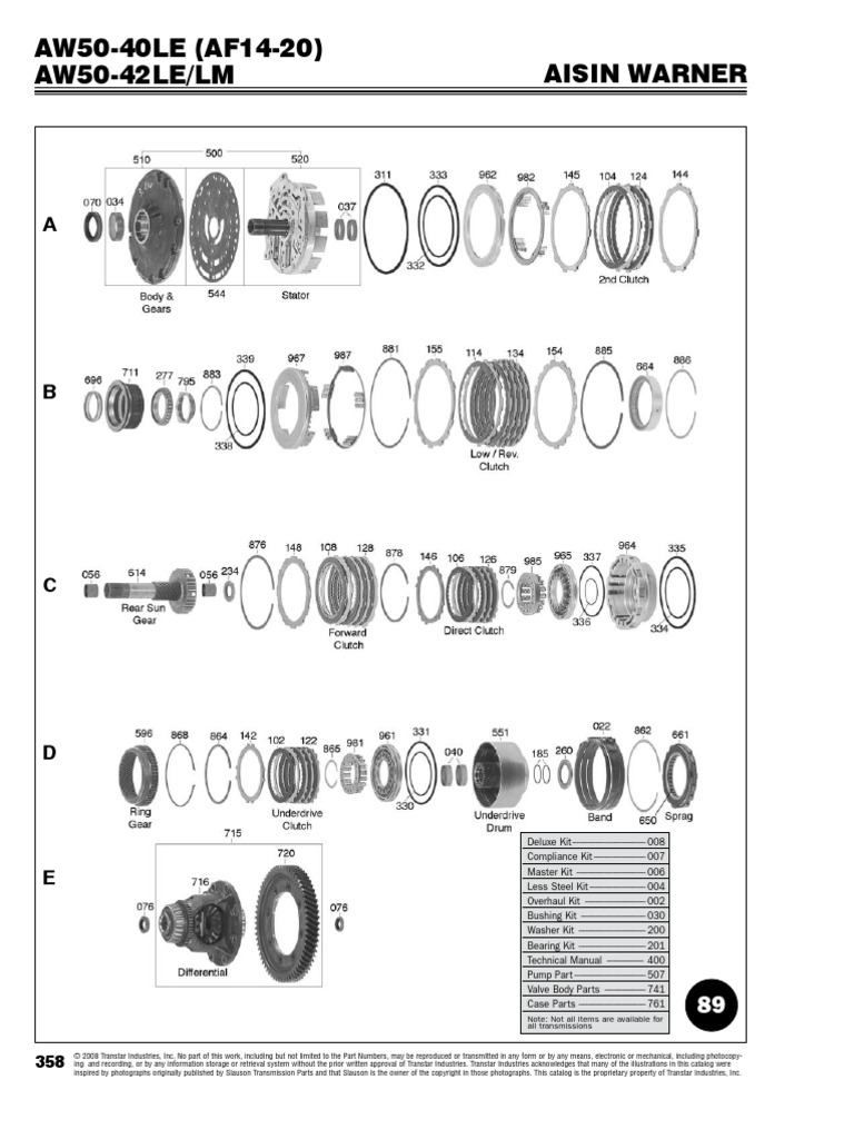 12 - Aw50 40 42 Le | PDF