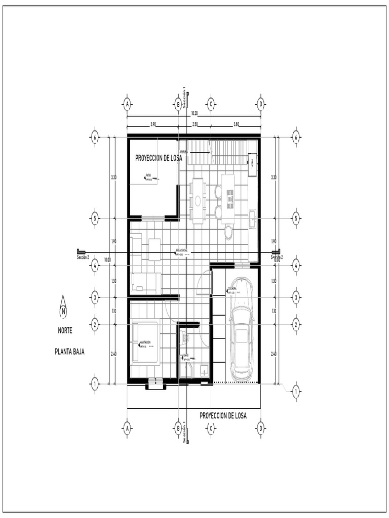 Planos- Gomez de Mendiola 1.100 | PDF