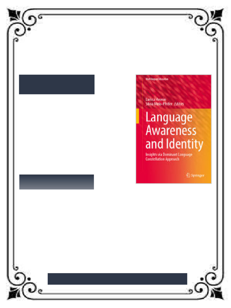 Language Awareness and Identity 1st Edition Larissa Aronin Sílvia Melo ...