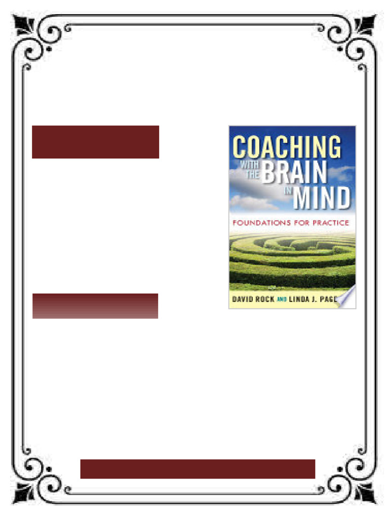 Coaching with the Brain in Mind Foundations for Practice 1st Edition ...