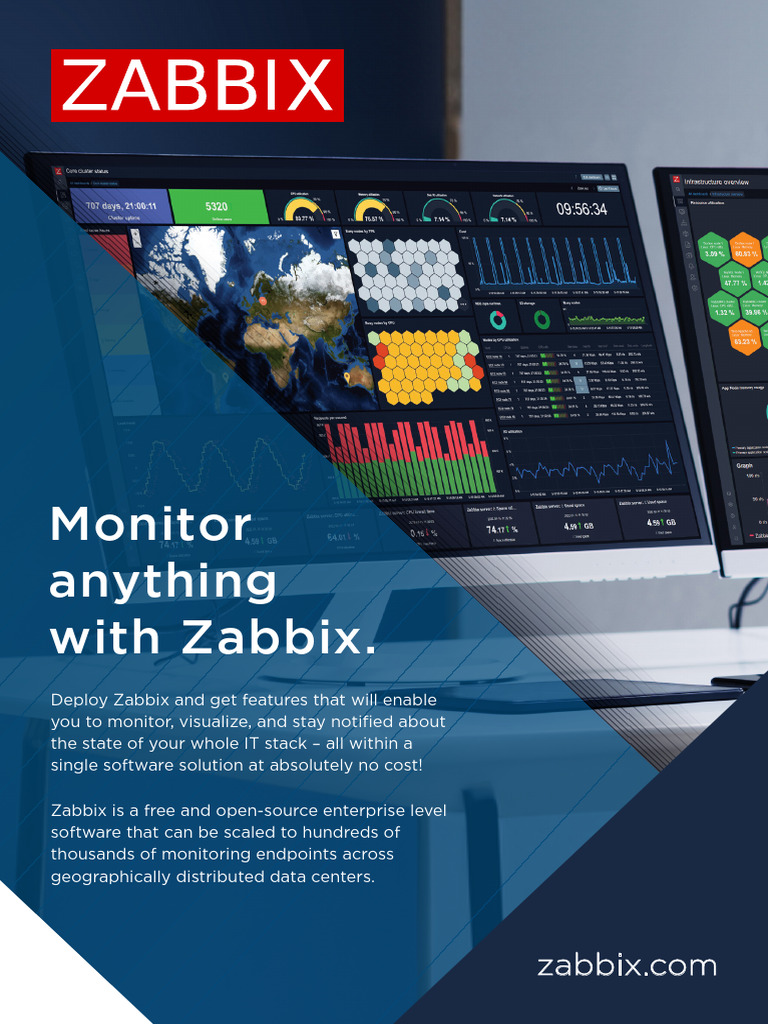 Zabbix_Product_brochure | PDF | Cloud Computing | Software Engineering