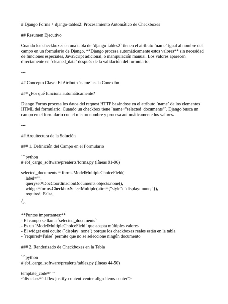 Manual Django Forms | PDF | Software | Informática