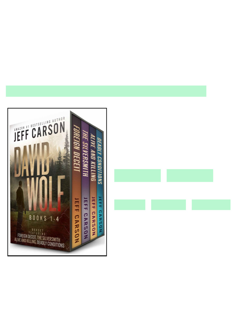 David Wolf Series Box Set Jeff Carson Carson Jeff ebook redesigned ...