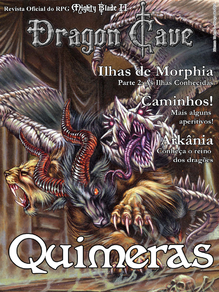Dragon Cave 10 | PDF | Mágico (fantasia) | Jogos de RPG