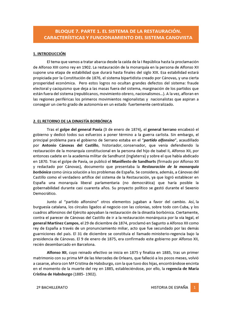 BLOQUE-7.-PARTE-1 | PDF | Anarquismo | España