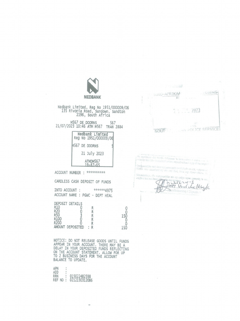 Proof of Payment | PDF