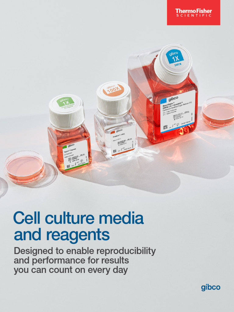 Gibco Cell Culture Media Solutions | PDF | Cell Culture | Stem Cell