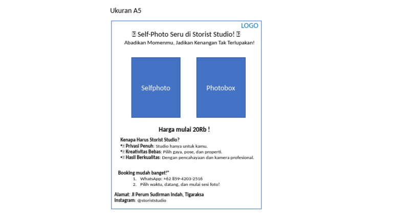 draft brosur promo photobox | PDF