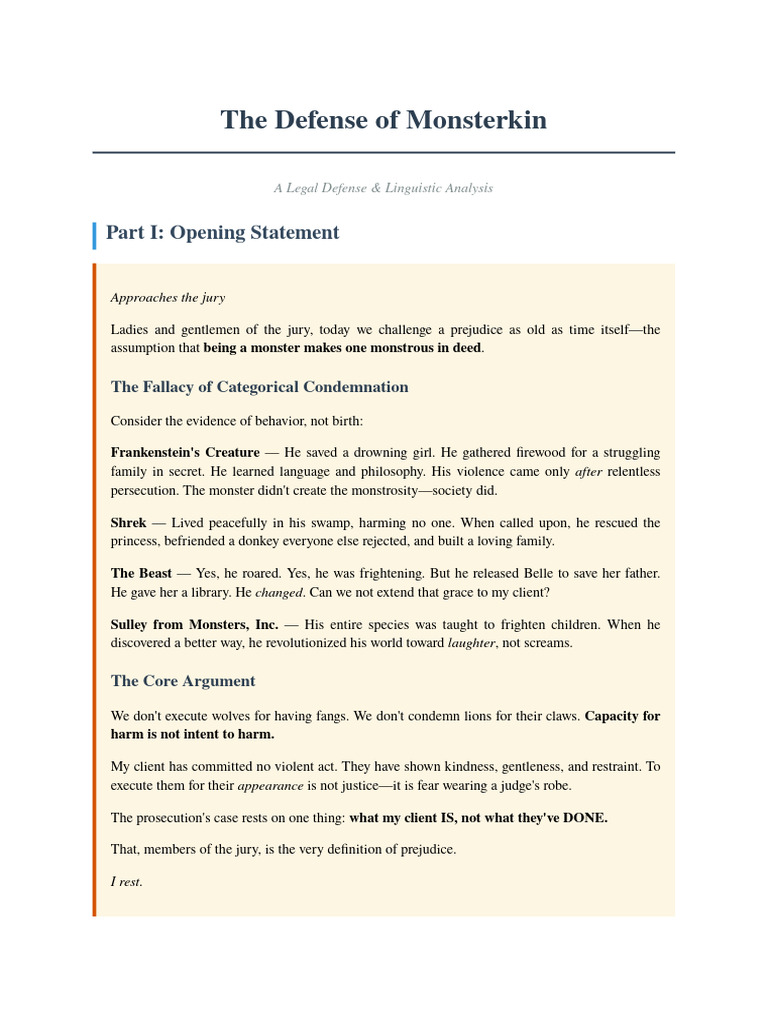 monster_defense_and_etymology | PDF | Monsters | Demons